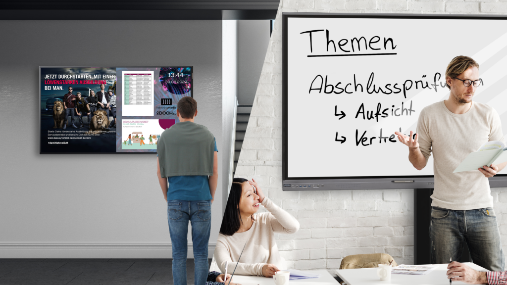 Digitale Tafel x KM - heinekingmedia